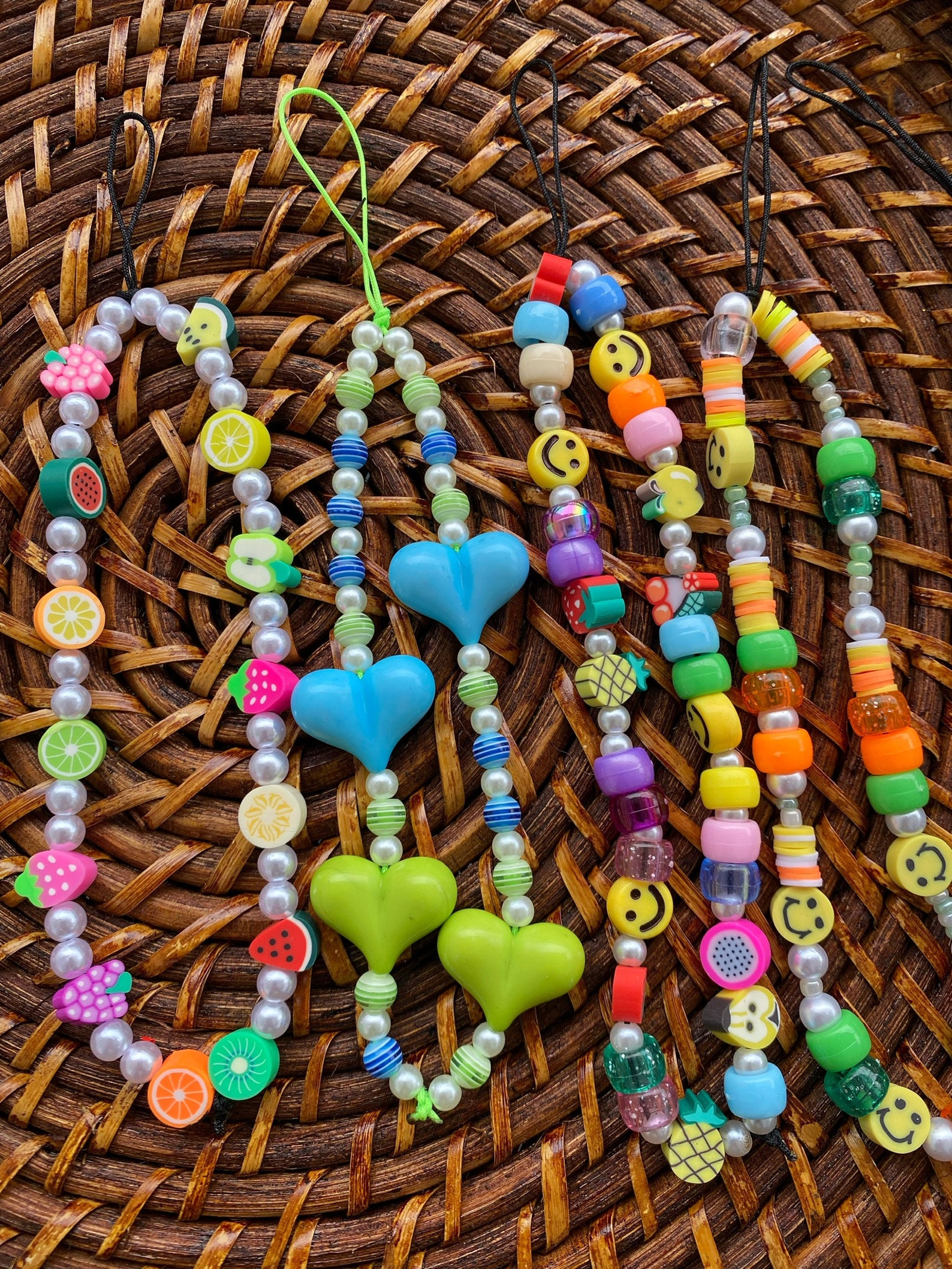 Multicolored Phone Charms || Aesthetic Phone Charms || Phone ...