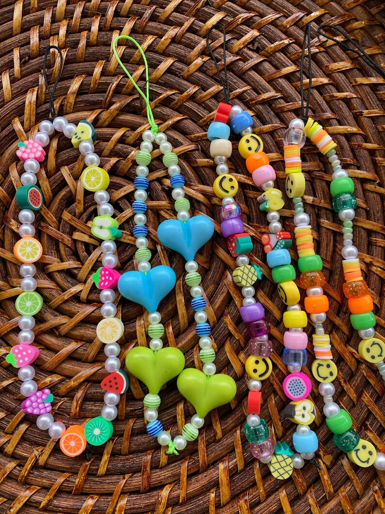 Multicolored Phone Charms || Aesthetic Phone Charms || Phone ...