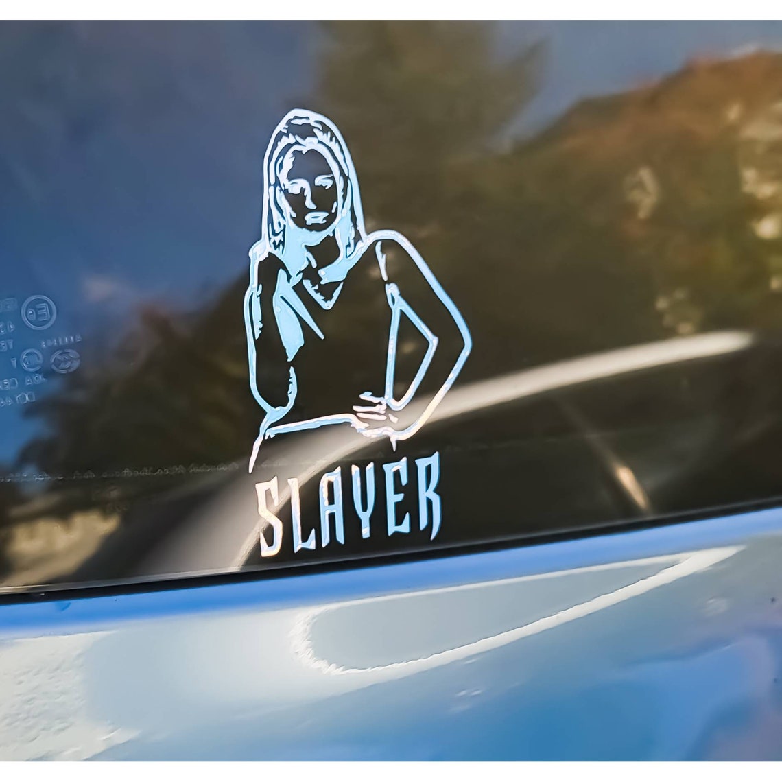 Buffy the Vampire Slayer Vinyl Decal / Sticker - Etsy