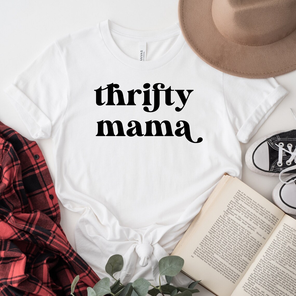 Thrifty Mama SVG Thrift Svg Thrifting Cricut Cut Files Svg Designs Png ...