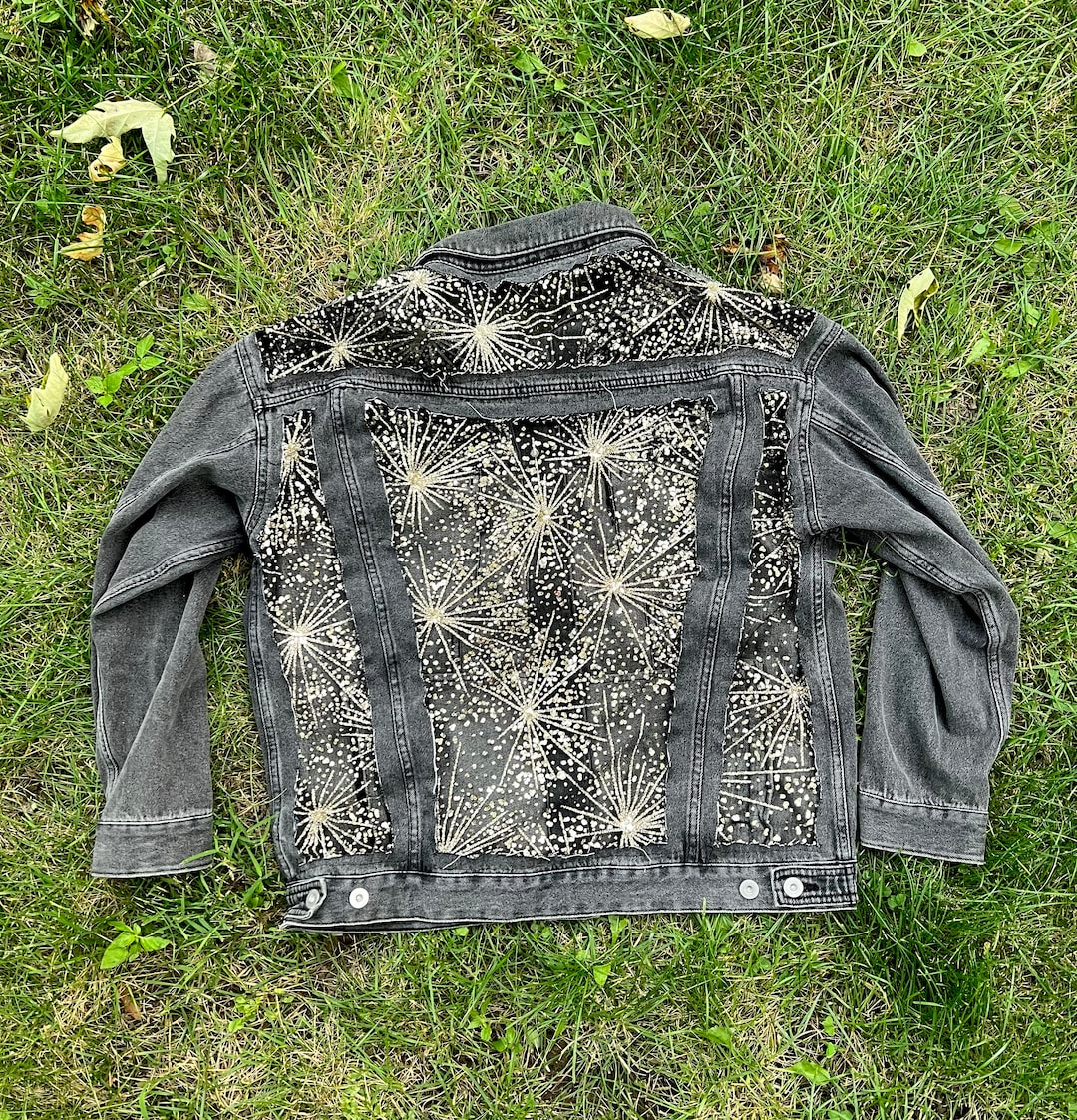 The Fearless Jacket Custom Embroidered Lace Denim Taylor Swift Era's ...