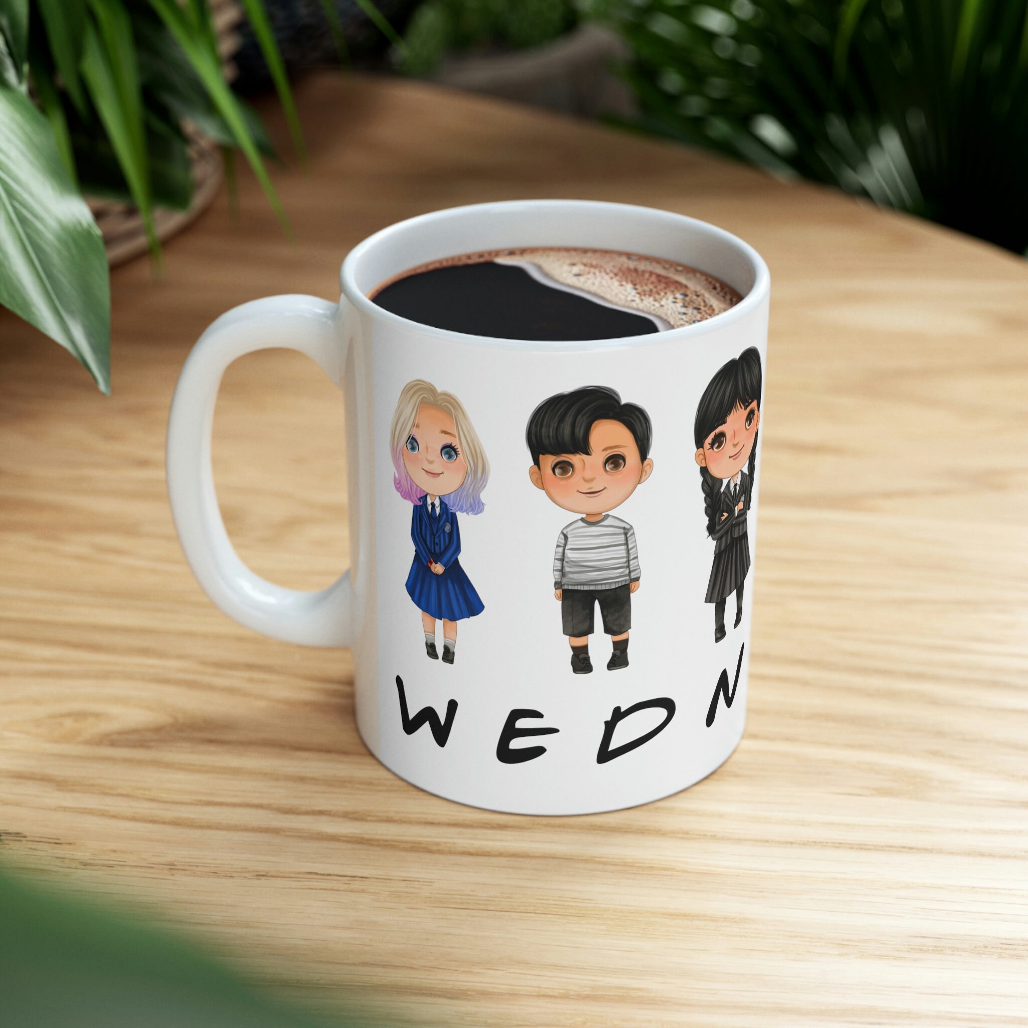 Mercredi Famille Wednesday, Famille Addams, Merlina Addams, Série Mug ...