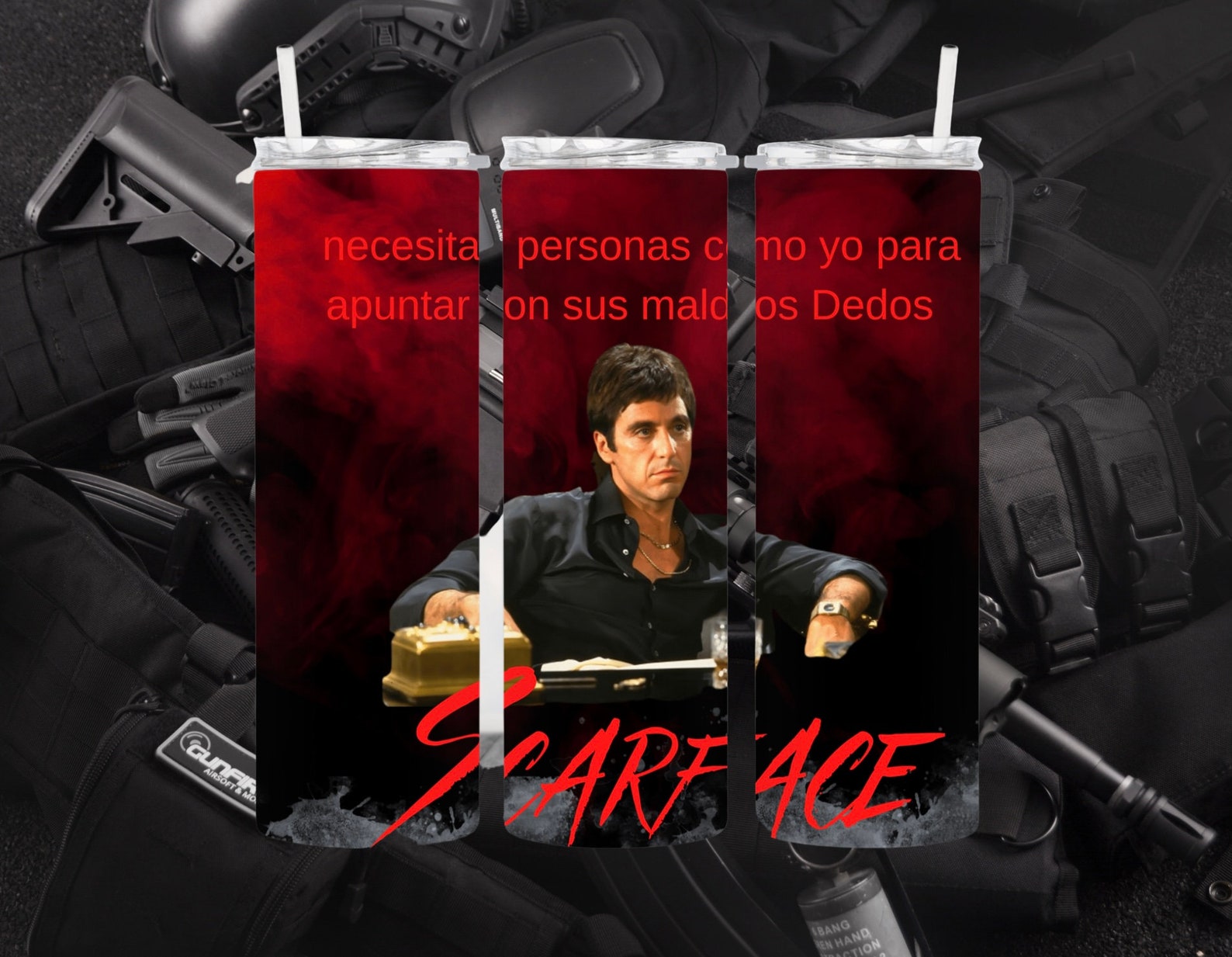 Scarface Tumbler Wrap - Etsy