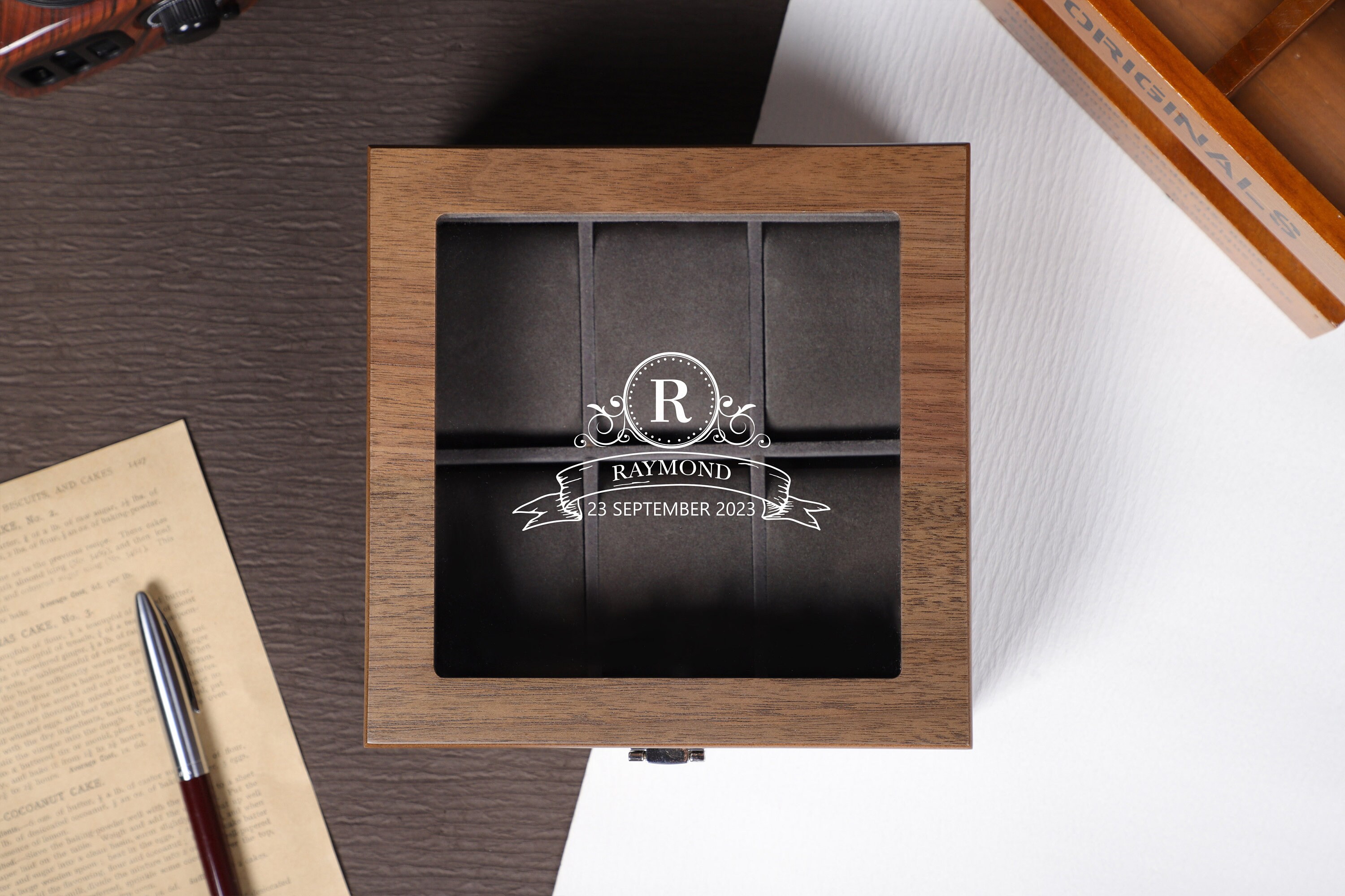Custom Watch Case Personalized Watch Box Watch Box for Men - Etsy