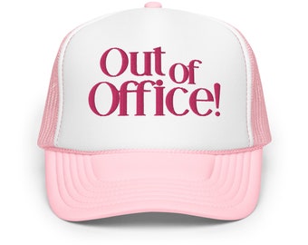 Out of Office Trucker Hat BLUE Unisex Trucker Hat Trendy Womens Hat - Etsy
