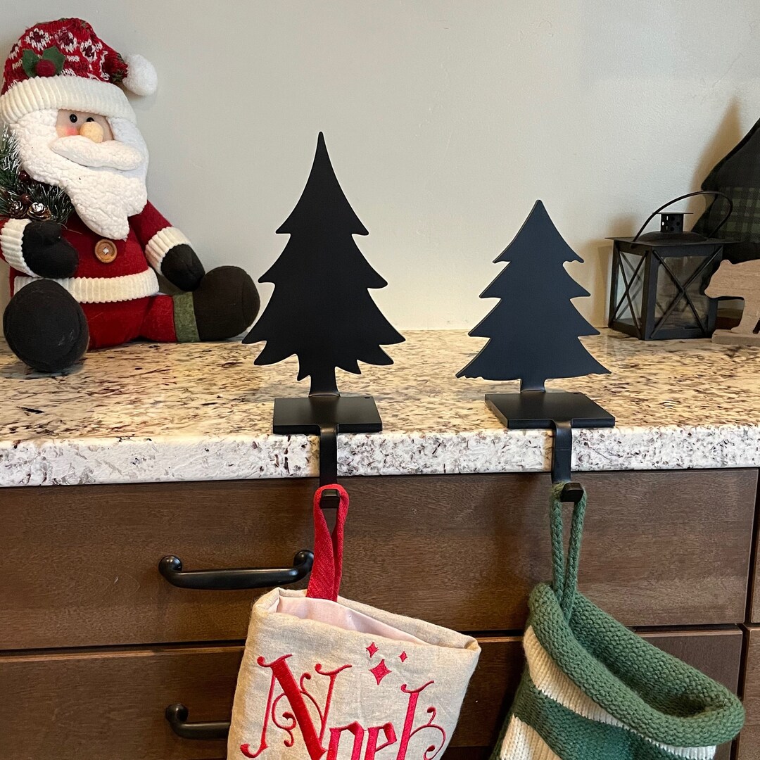 Christmas Stocking Holder, Stocking Hanger, Stocking Holder for Mantle ...