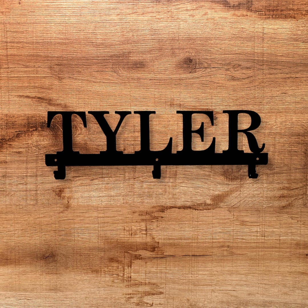 Personalized Coat Hooks | Triple Hooks| Custom Nursery Decor | Hooks ...