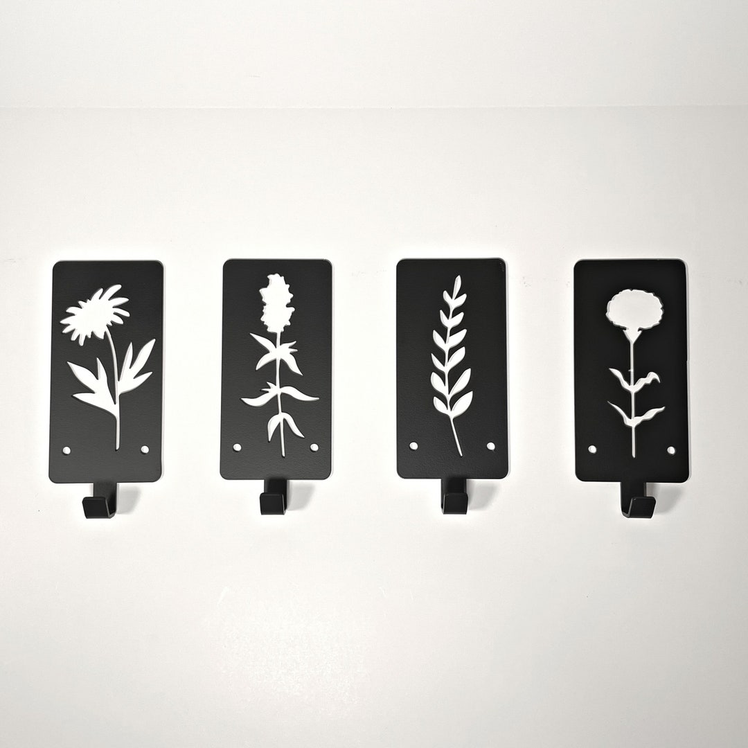 Decorative Flower Hooks | Bathroom Hooks | Coat Hooks | Towel Hooks - Etsy