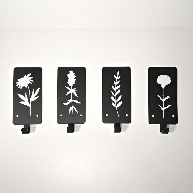 Decorative Flower Hooks | Bathroom Hooks | Coat Hooks | Towel Hooks - Etsy