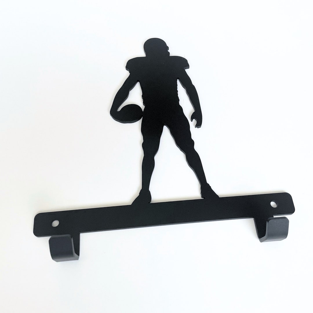 Football Player Wall Hooks | Kid's Wall Hooks | Coat Hooks | Backpack ...