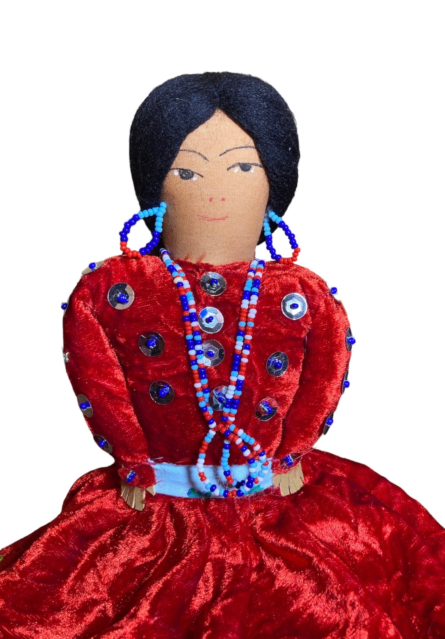 Authentic Navajo Doll, Handmade by Alice Hale, Cloth Doll, One of a ...