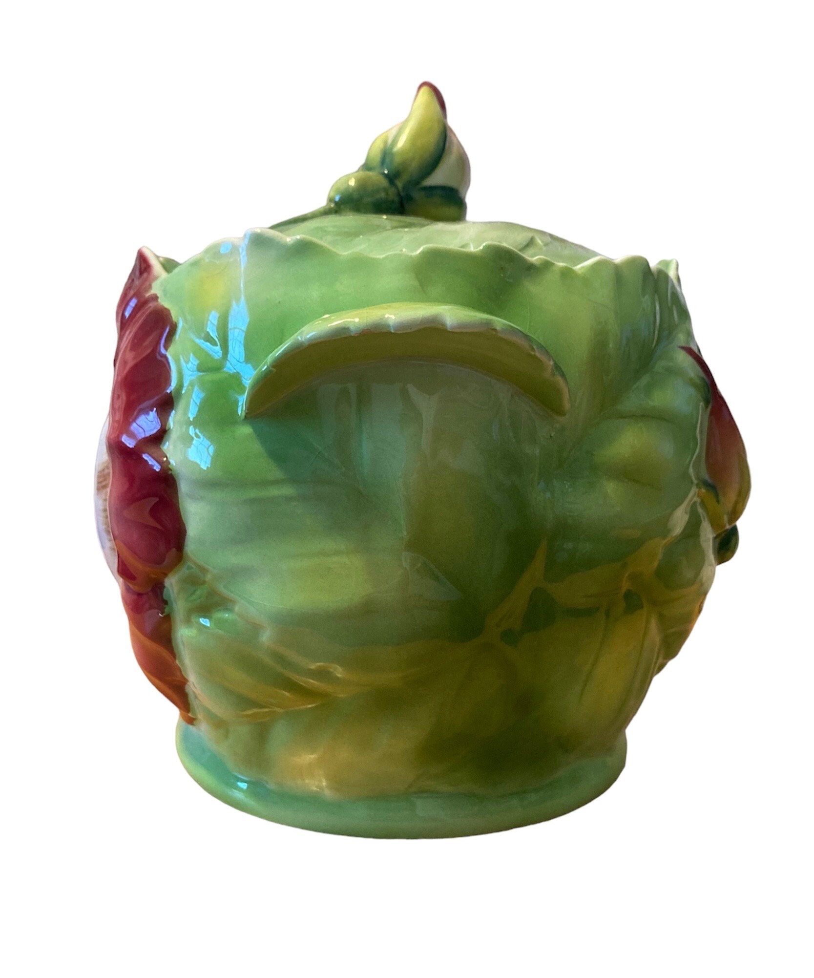 Vintage Japanese PY Anthropomorphic Cabbage Rose Cookie Jar - Etsy