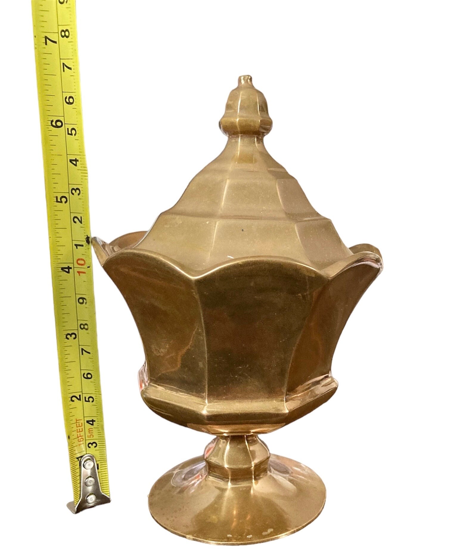 American Mastercraft Dodge Phelps 1834 Solid Brass Tobacco Urn - Etsy