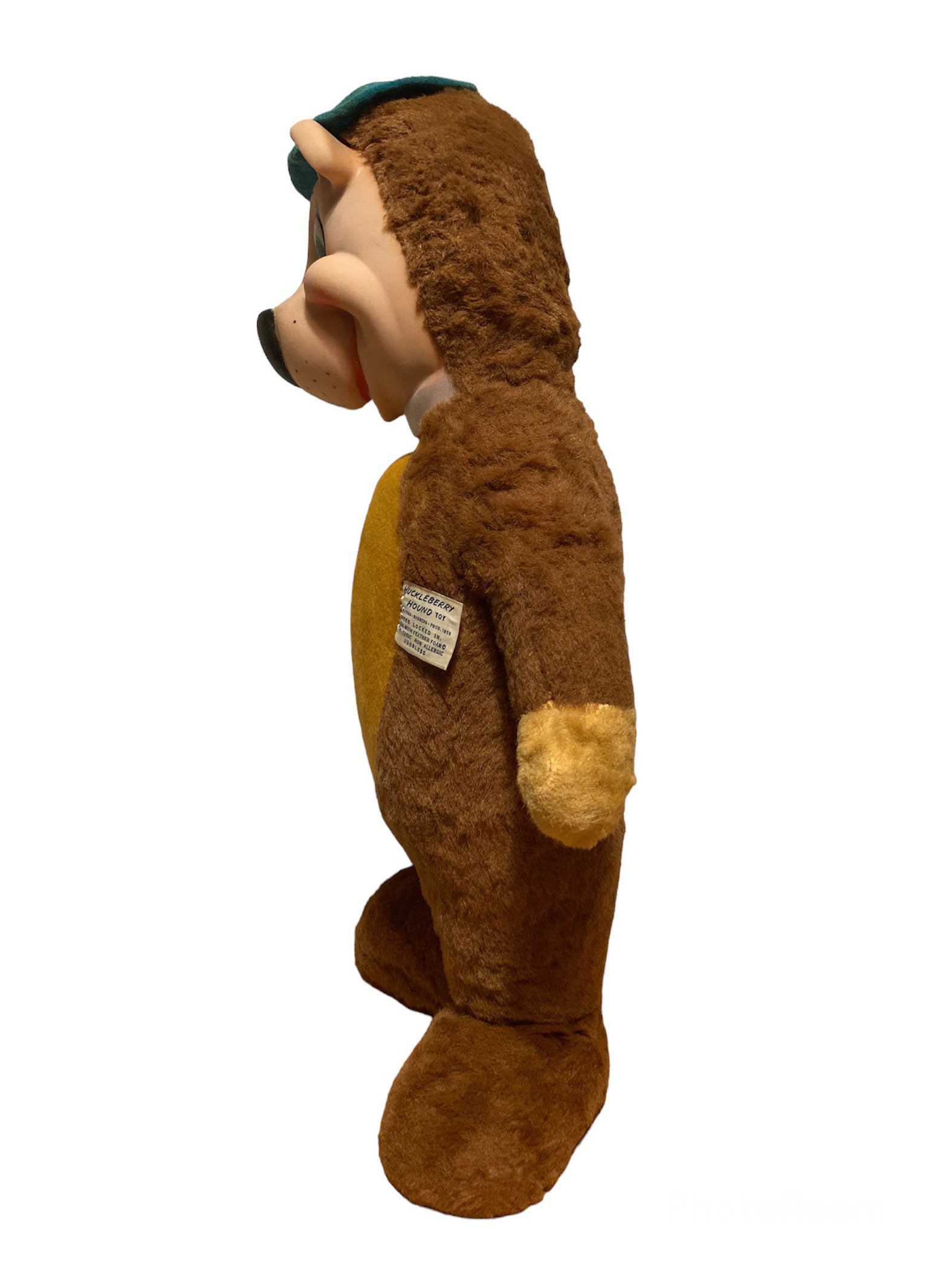 Yogi Bear Plush Huckleberry Hound Toy, 1950s Vintage Toy, Knickerbocker ...