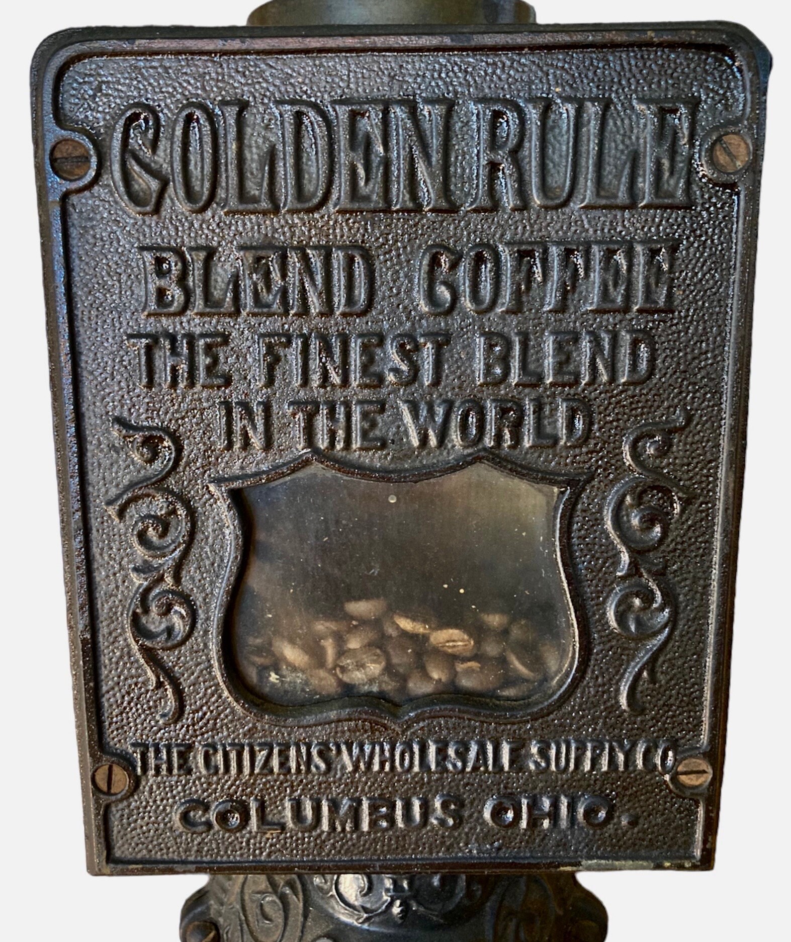 Golden Rule Arcade Coffee Grinder All Original Antique 1920s - Etsy
