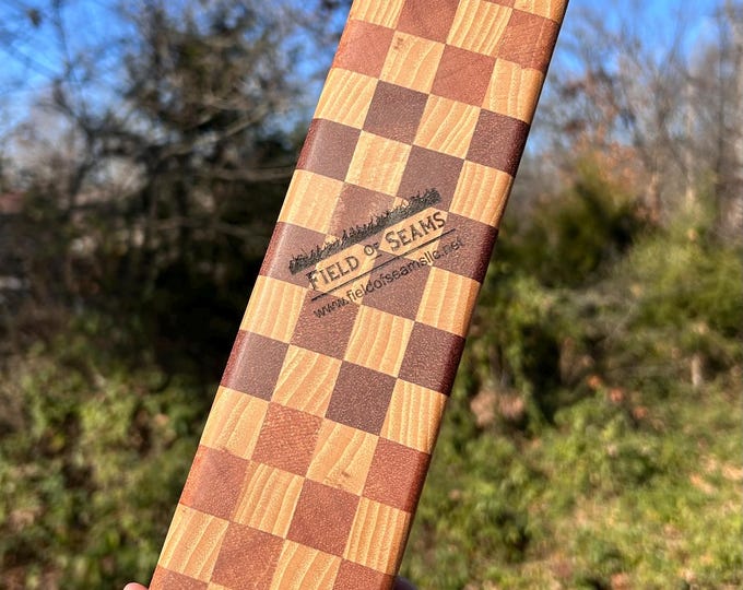 Quilters Clapper-fading Checkers Skinny- Handcrafted From Hickory ...