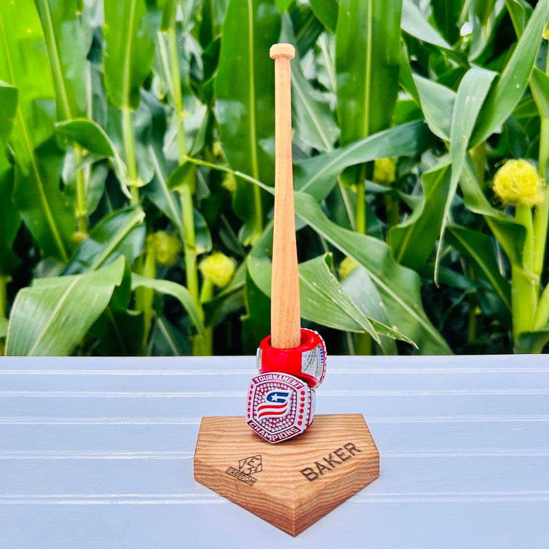 Baseball/softball Ring Holder, Sports Ring Stand Maple Wood - Etsy