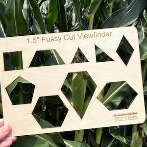 Fussy Cut Viewfinder-1.5"-english Paper Piecing-quilting - Etsy