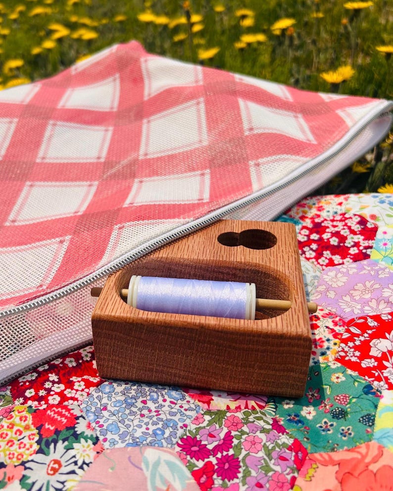 Travel English Paper Piecing Tools Keeper— Large Spool—epp-quilting ...