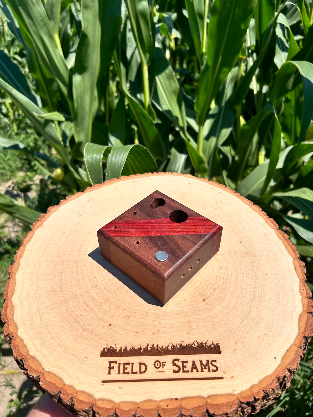 English Paper Piecing Tools Keeper- Walnut and Padauk-epp-quilting ...