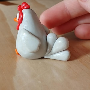 Chicken/ Clay Chicken/ Rooster - Etsy