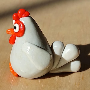 Chicken/ Clay Chicken/ Rooster - Etsy