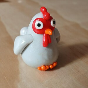 Chicken/ Clay Chicken/ Rooster - Etsy