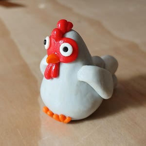 Chicken/ Clay Chicken/ Rooster - Etsy