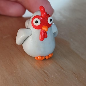 Chicken/ Clay Chicken/ Rooster - Etsy