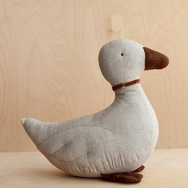 Linen Stuffed Animal - Etsy