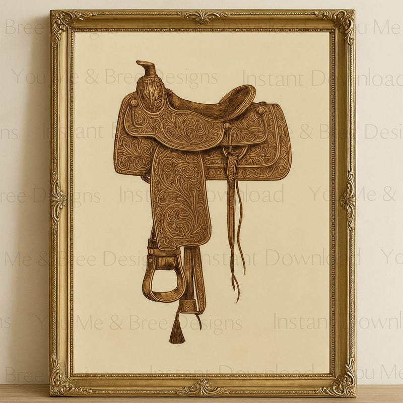 Vintage Saddle - Etsy