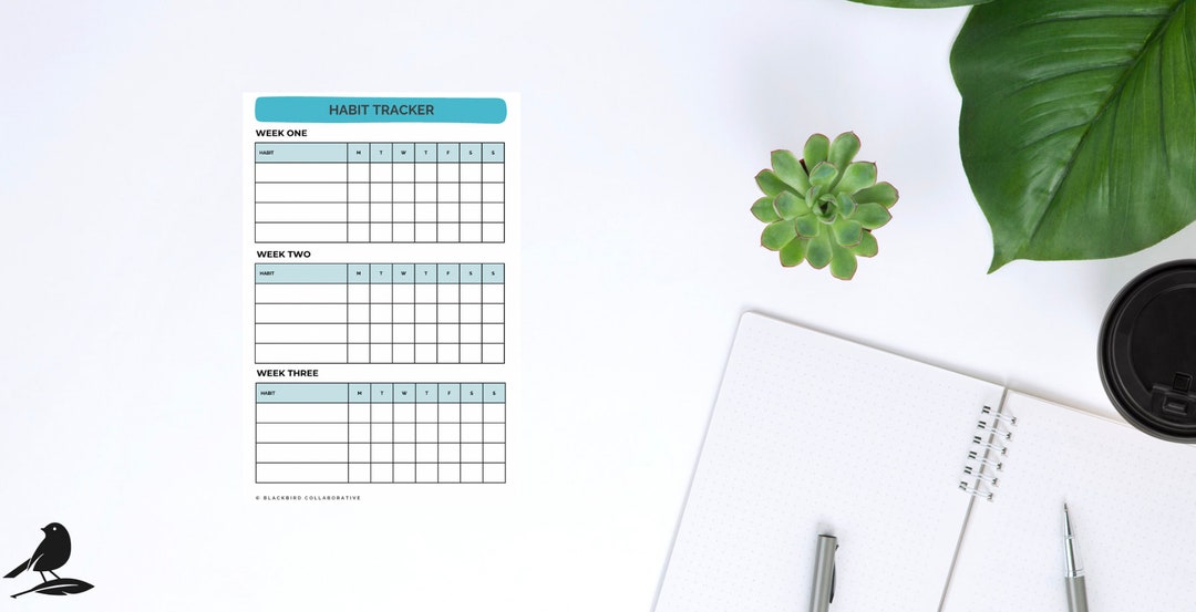 Habit Planner Habit Tracker Life Planner Life Tracker Habit Creation ...
