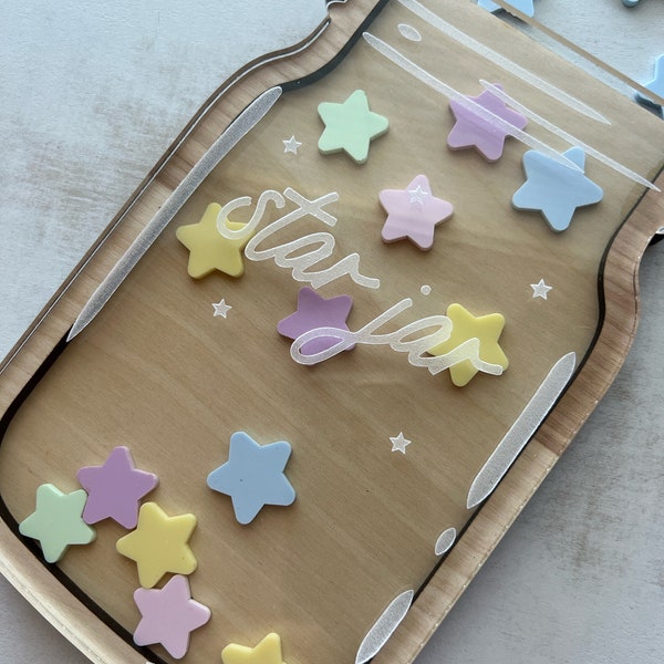 Pastel Mason Jar - Etsy