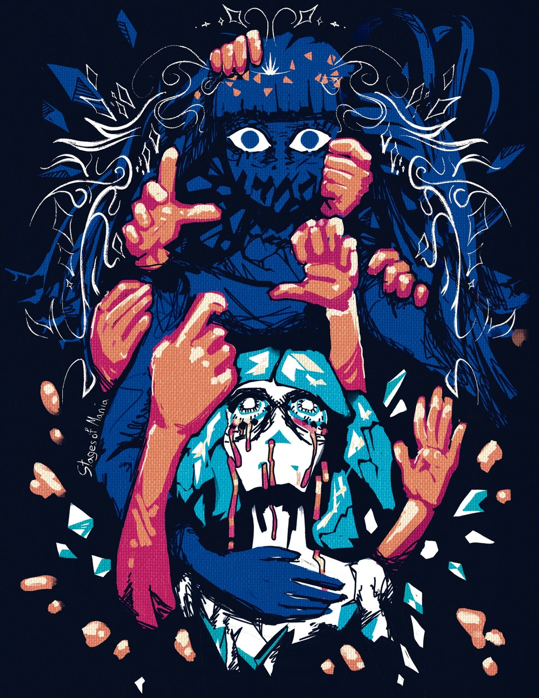 Phos & Lapis Art Print, Houseki No Kuni, Land of the Lustrous ...