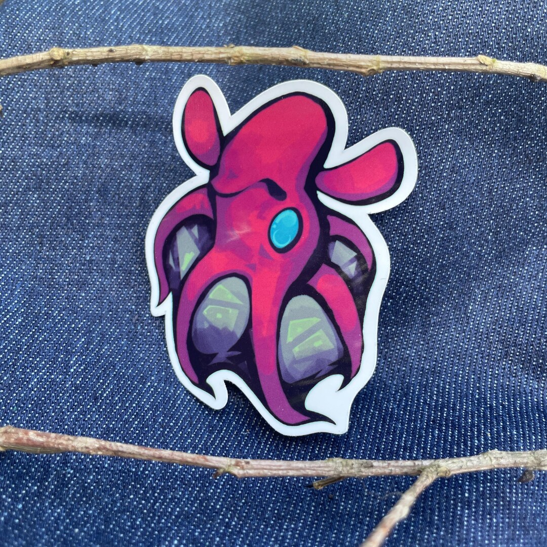 Vampire Squid 3" Glossy Stickers, Squid, Octopus, Nautilus, Cephalopod ...