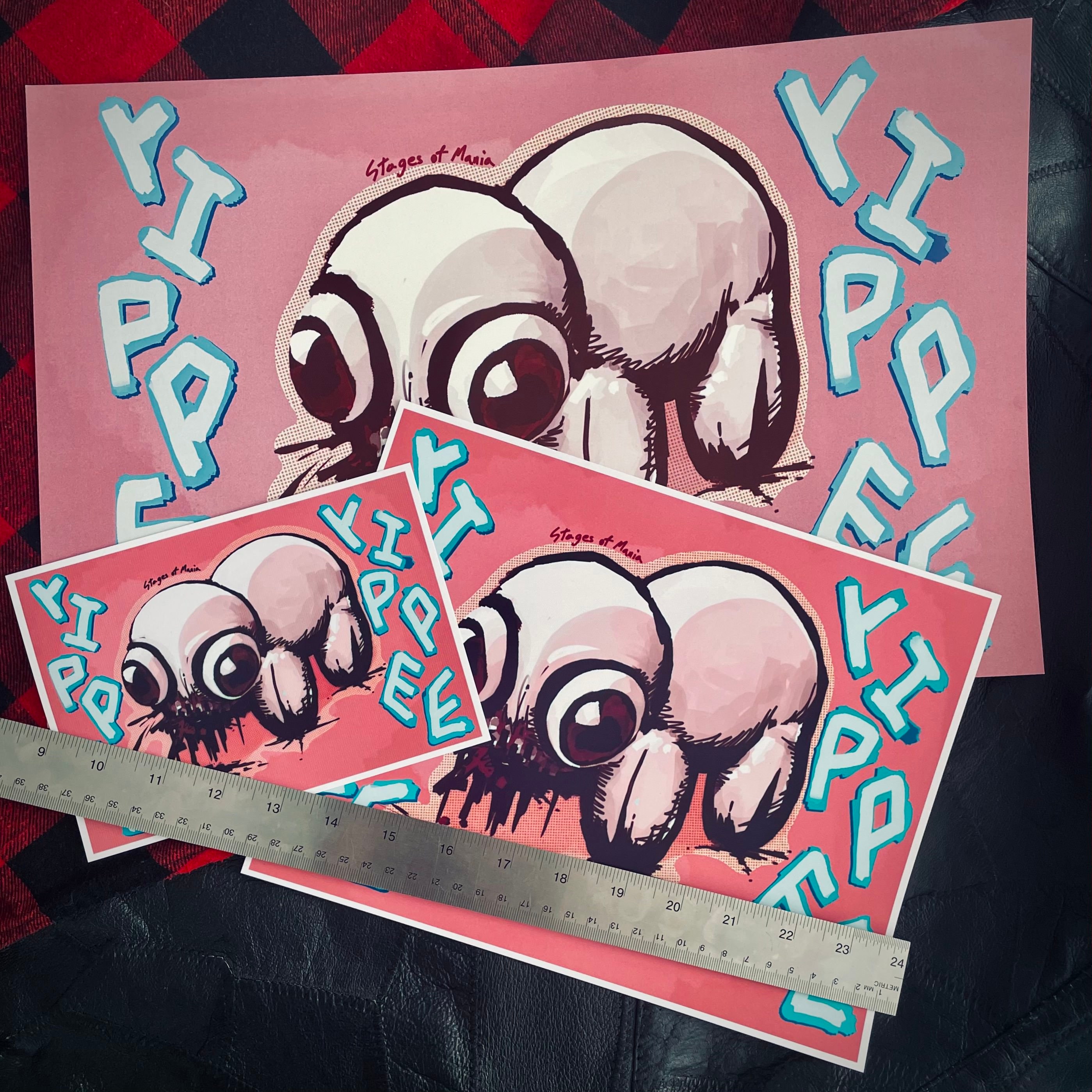 Evil YIPPEE Autism Creature Art Print, Tbh Creature Meme Art - Etsy