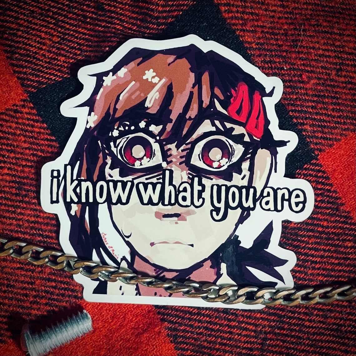 I Know What You Are Kobeni 2.5 Sticker Chainsaw Man - Etsy
