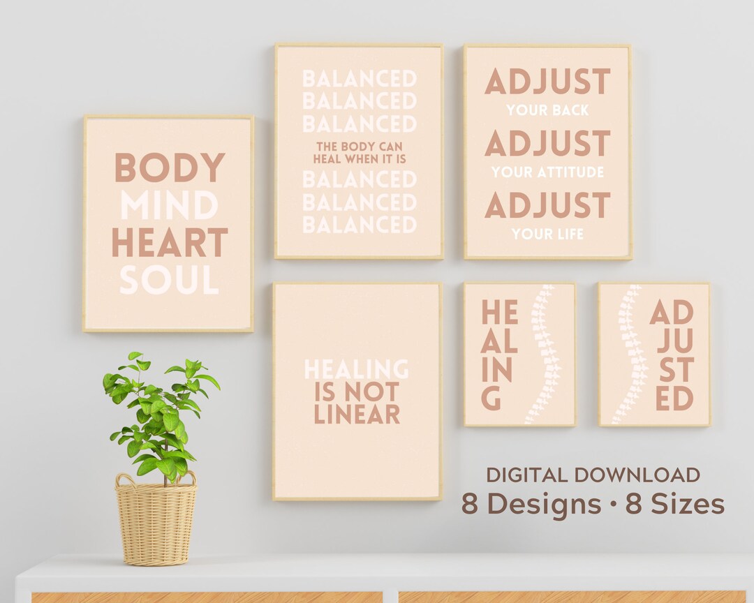 Chiropractic Posters; Chiropractic Wall Art; Functional Medicine ...
