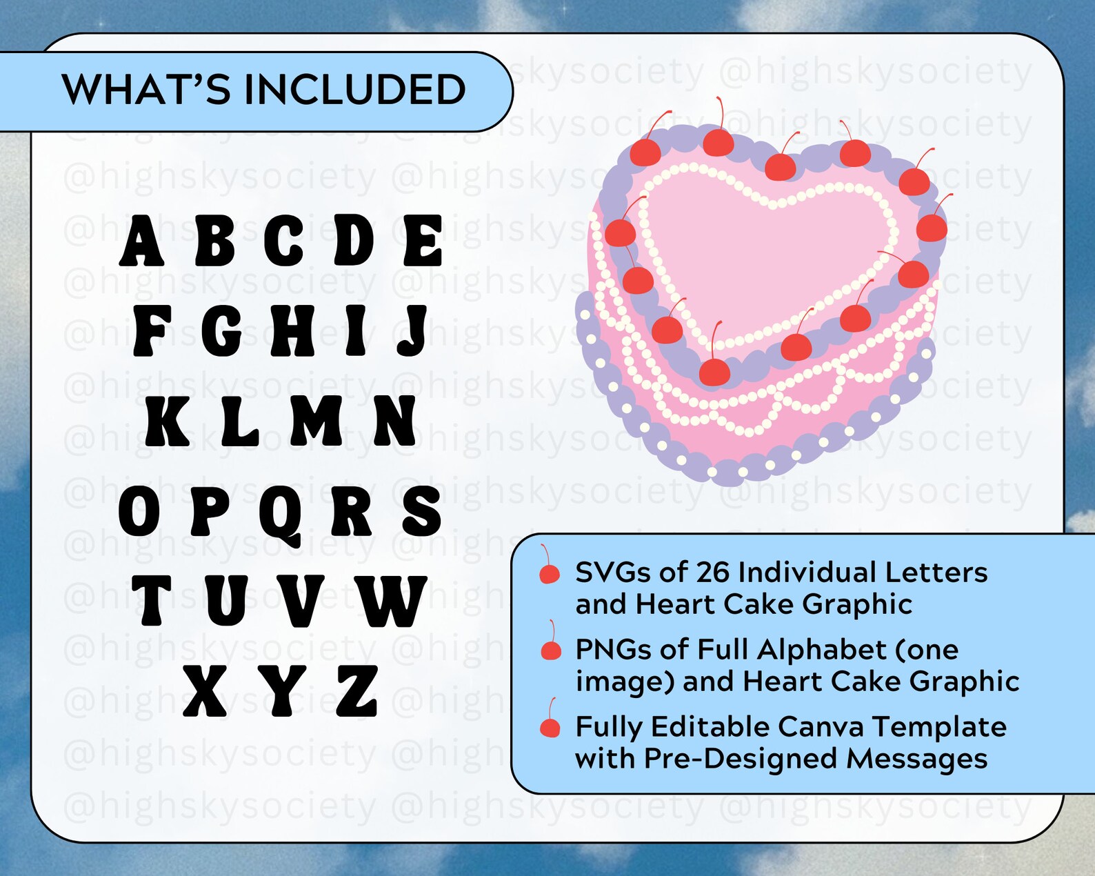 Heart Cake SVG, PNG, Canva Template | Use for Wall Art, Shirts, Mugs ...