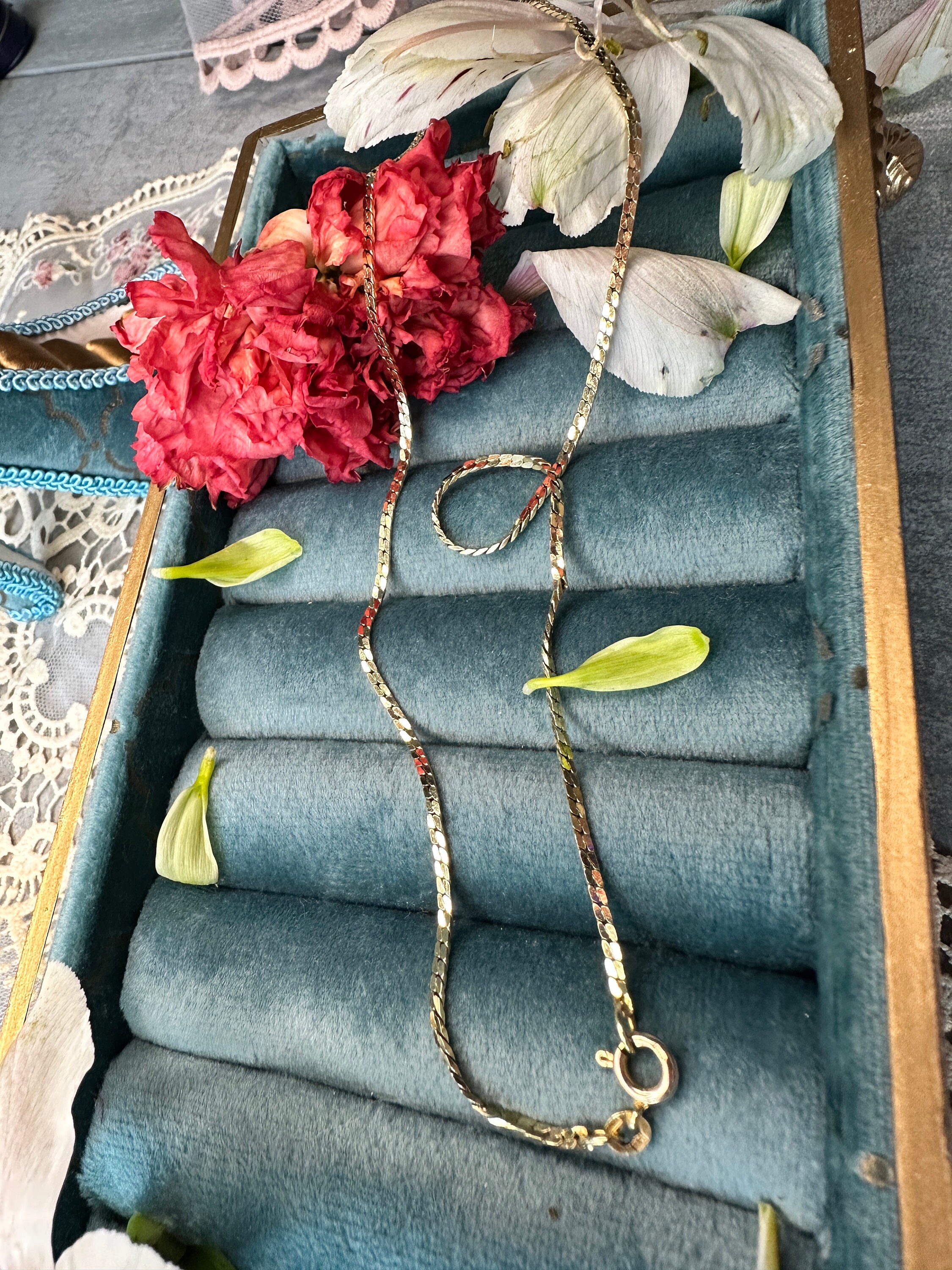 Flat Cobra Chain - Etsy