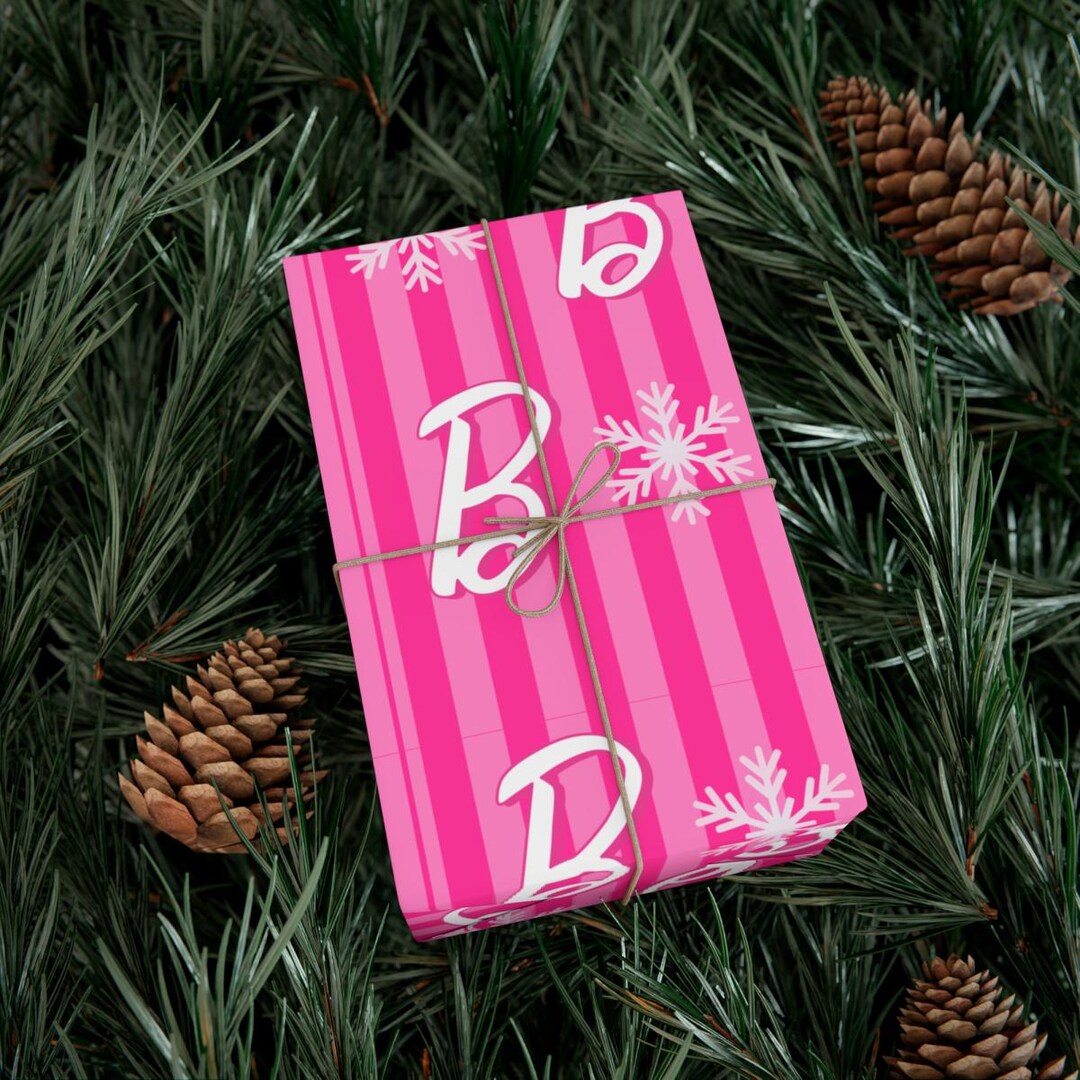 Barbie Wrapping Paper - Etsy