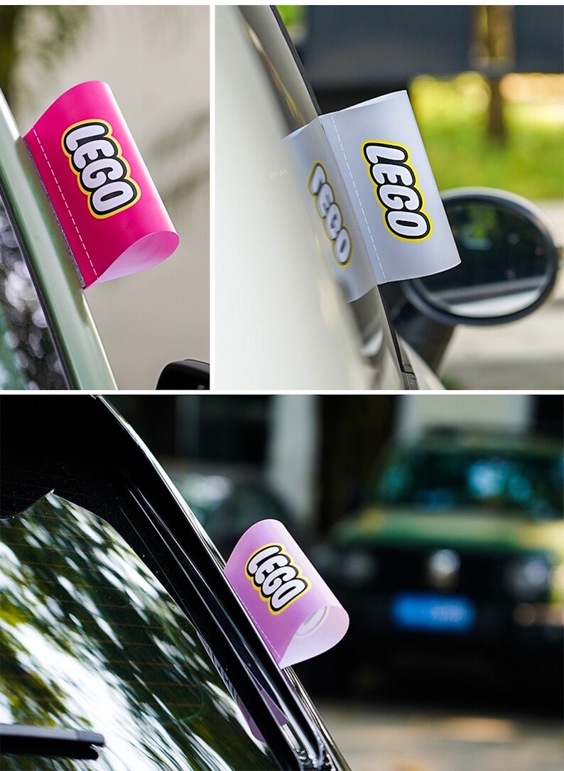 Lego Printed Label Sticker for Car Lego Sticker - Etsy