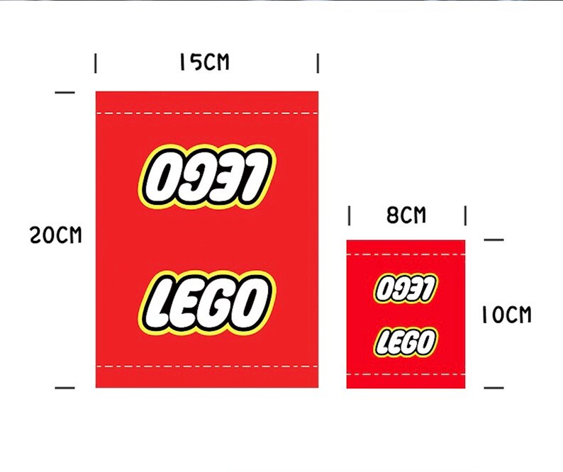 Lego Printed Label Sticker for Car Lego Sticker - Etsy