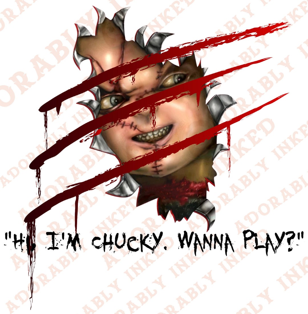 Chucky Halloween Sublimation Png File - Etsy