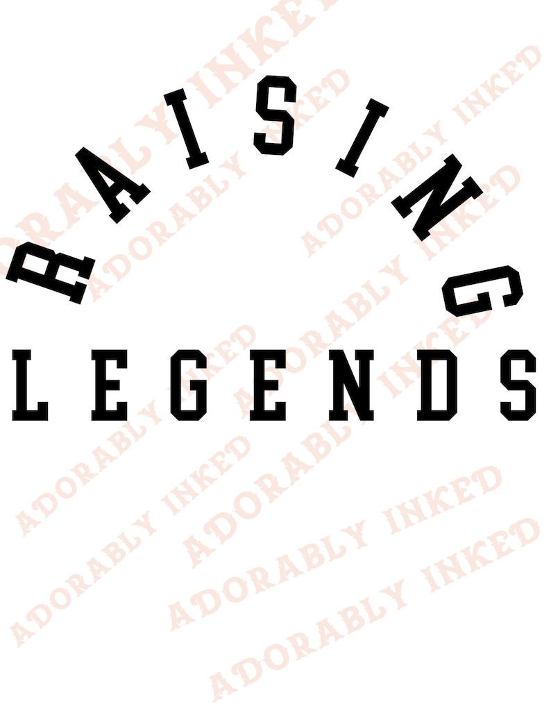 Raising Legends Sublimation - Etsy