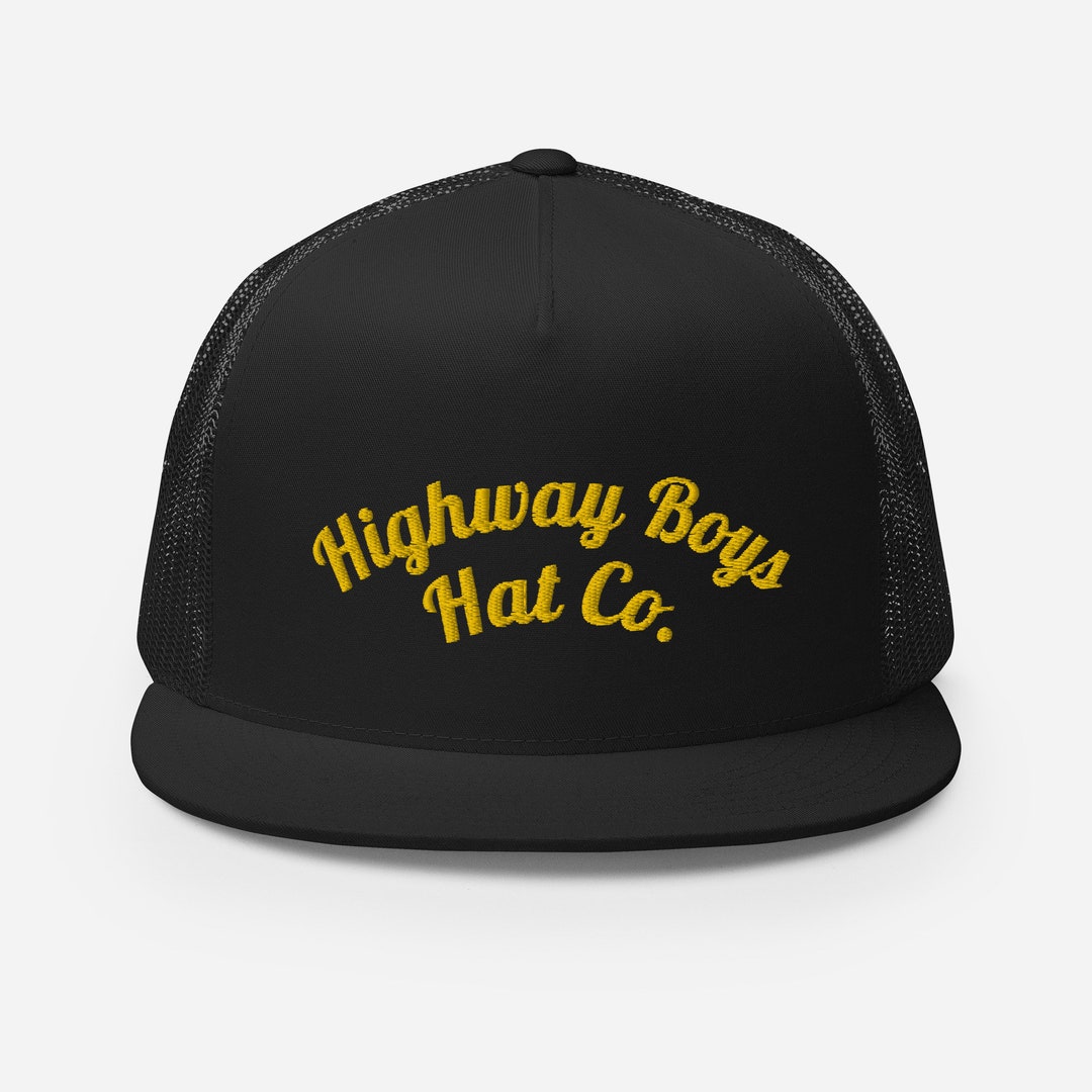 Highway Boys Hat Co. no. 1 Black & Gold - Etsy