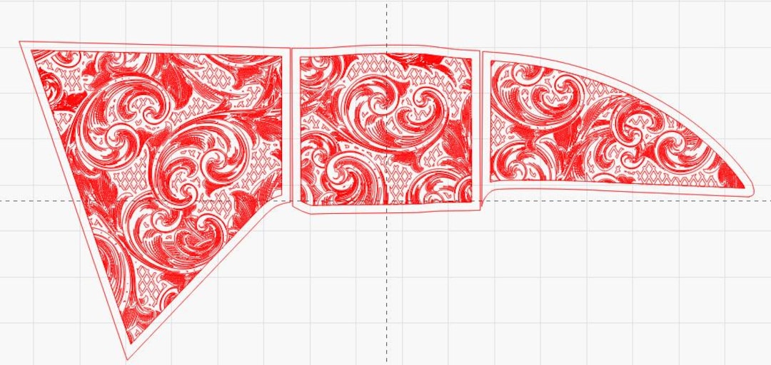 HF Firemans Hatchet Outlines With Filagree - Etsy