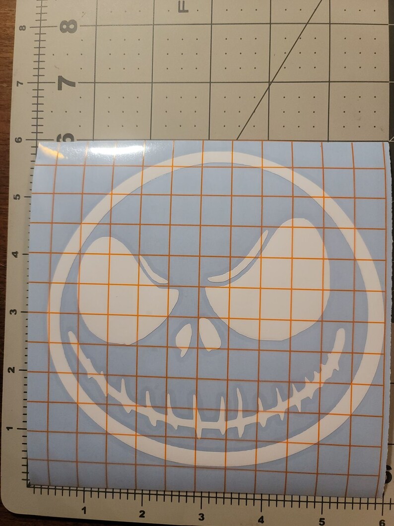 Jack Skellington Vinyl Decal - Etsy