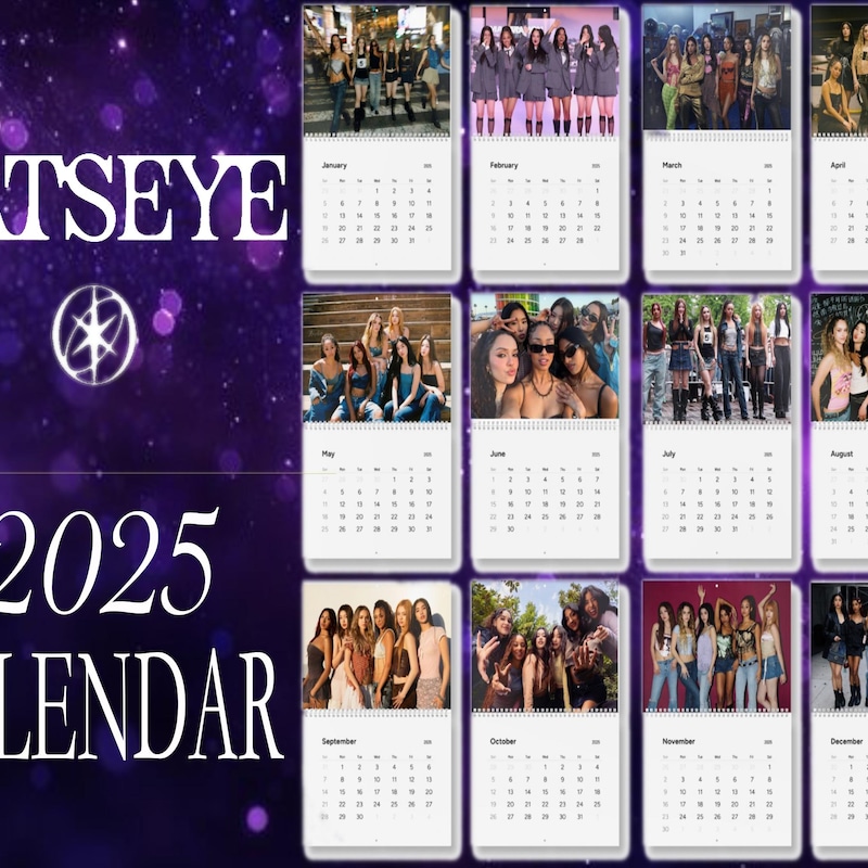 2025 Kpop Calendar - Etsy