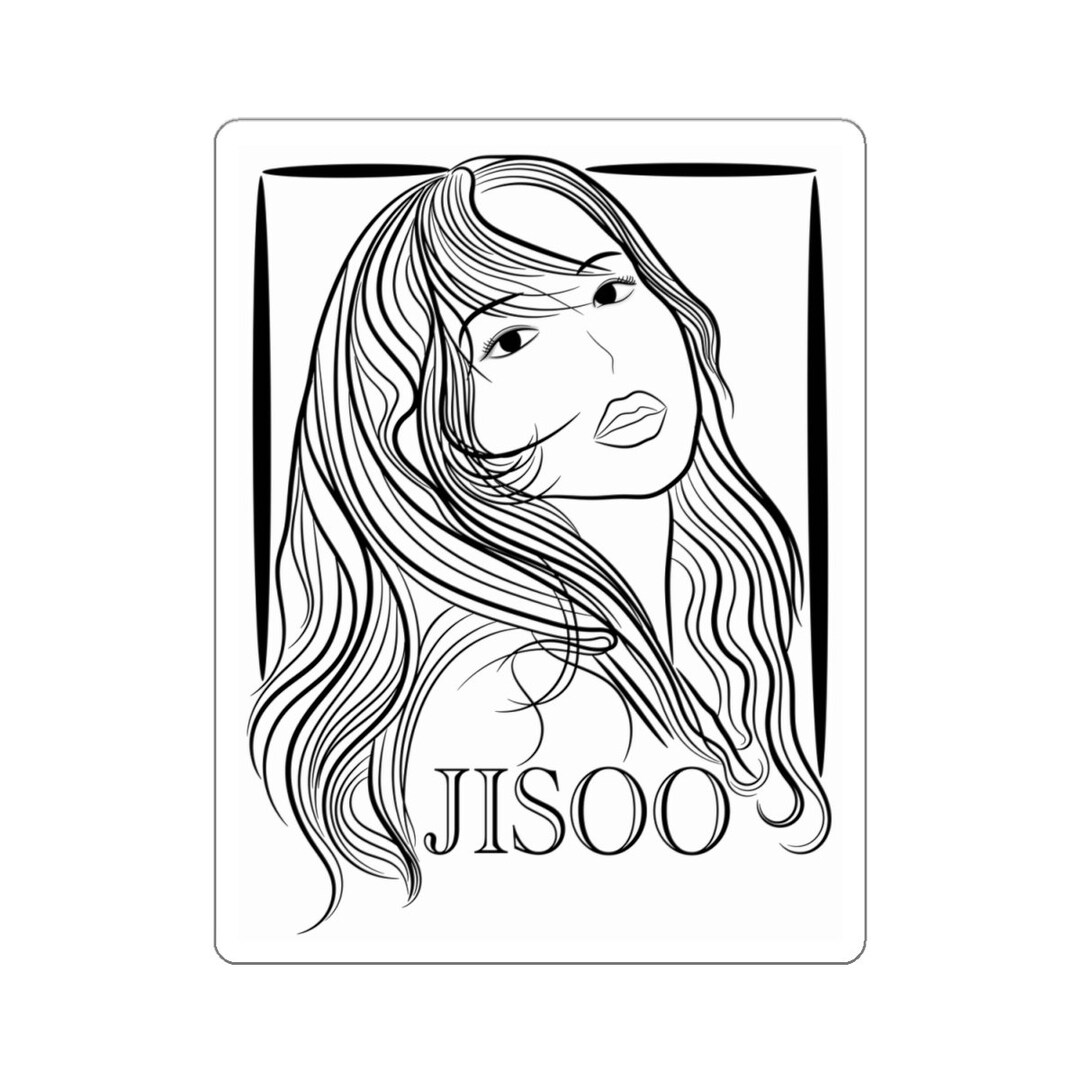 Blackpink Jisoo Sticker 3 Sizes - Etsy